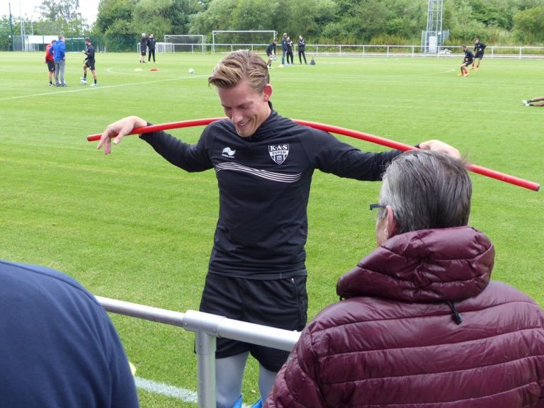 Peter Hackenberg (jetzt Alemannia Aachen) verstärkt das Team ...