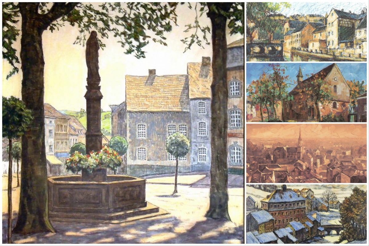 Eupen aus der Sicht von Künstlern: Heimatkalender 2021 mit Bildern von ...