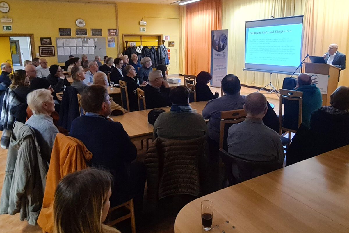 Louis Goebbels und die NBK wollen für frischen Wind in Kelmis sorgen ...