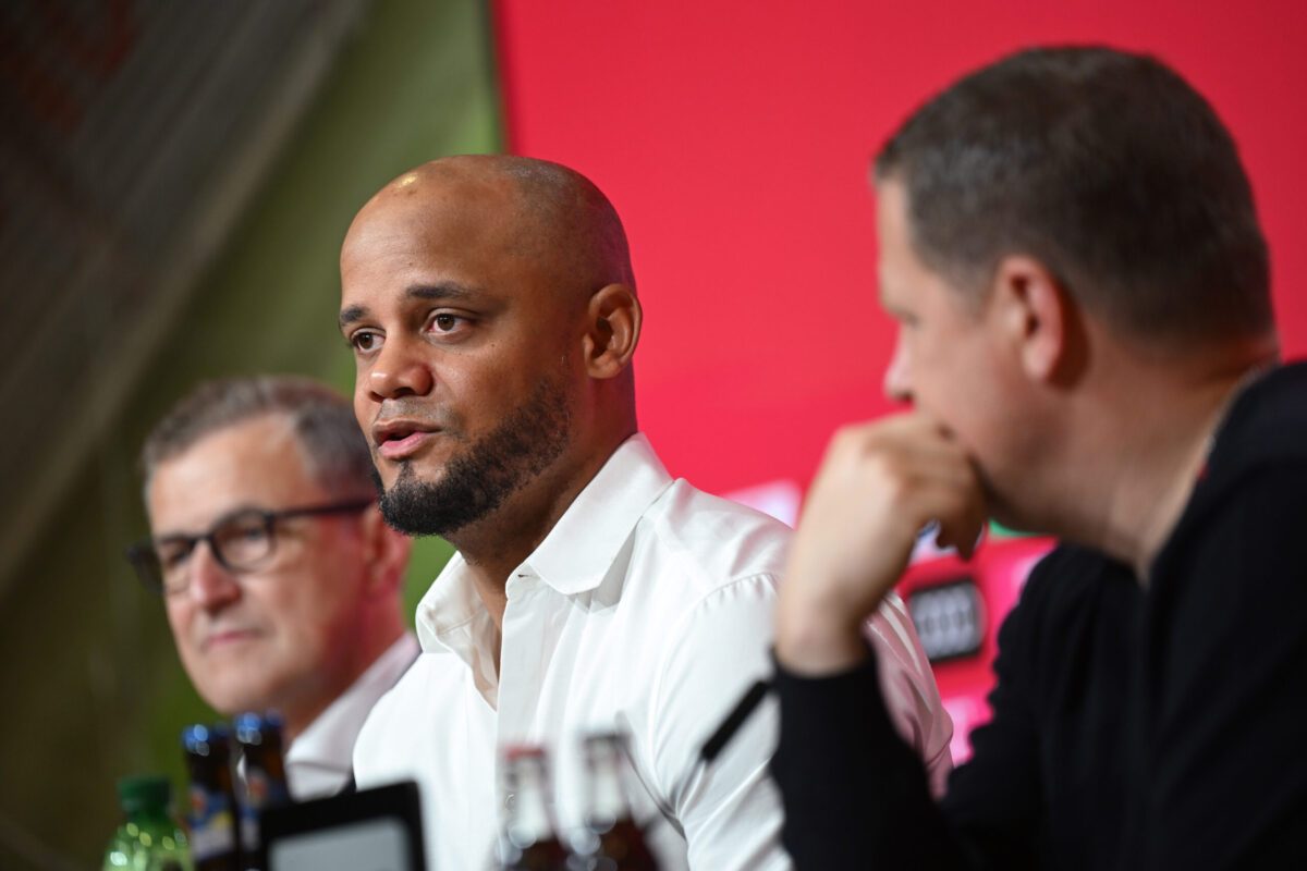Vincent Kompany beeindruckt bei seiner offiziellen Vorstellung als ...